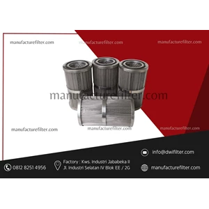 Jual 30 Micron Oil Filter Element for Excavator Jakarta | DWI FILTER JAYA
